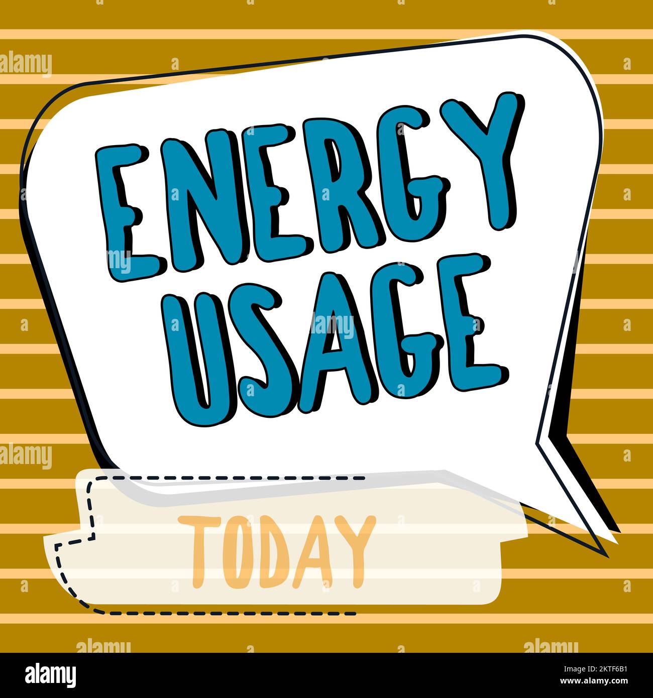 Handwriting text Energy Usage, Word for Amount of energy consumed or ...