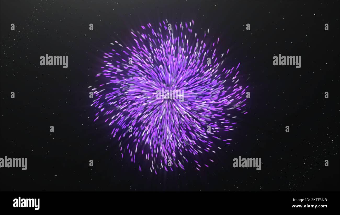 Colorful explosion of spiral stream in space. Motion. Cosmic explosion ...