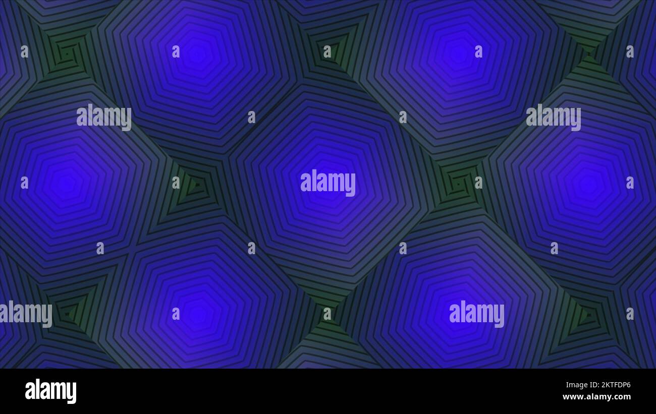 Background of squares with hypnotic stripes and shapes. Motion. Visual ...