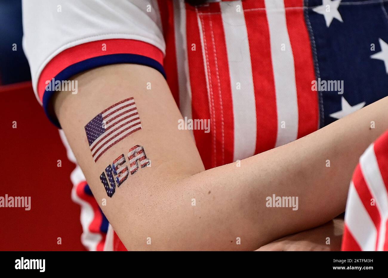 Fan USADoha, 29.11.2022, FIFA Fussball WM 2022 in Katar, Gruppenphase ...