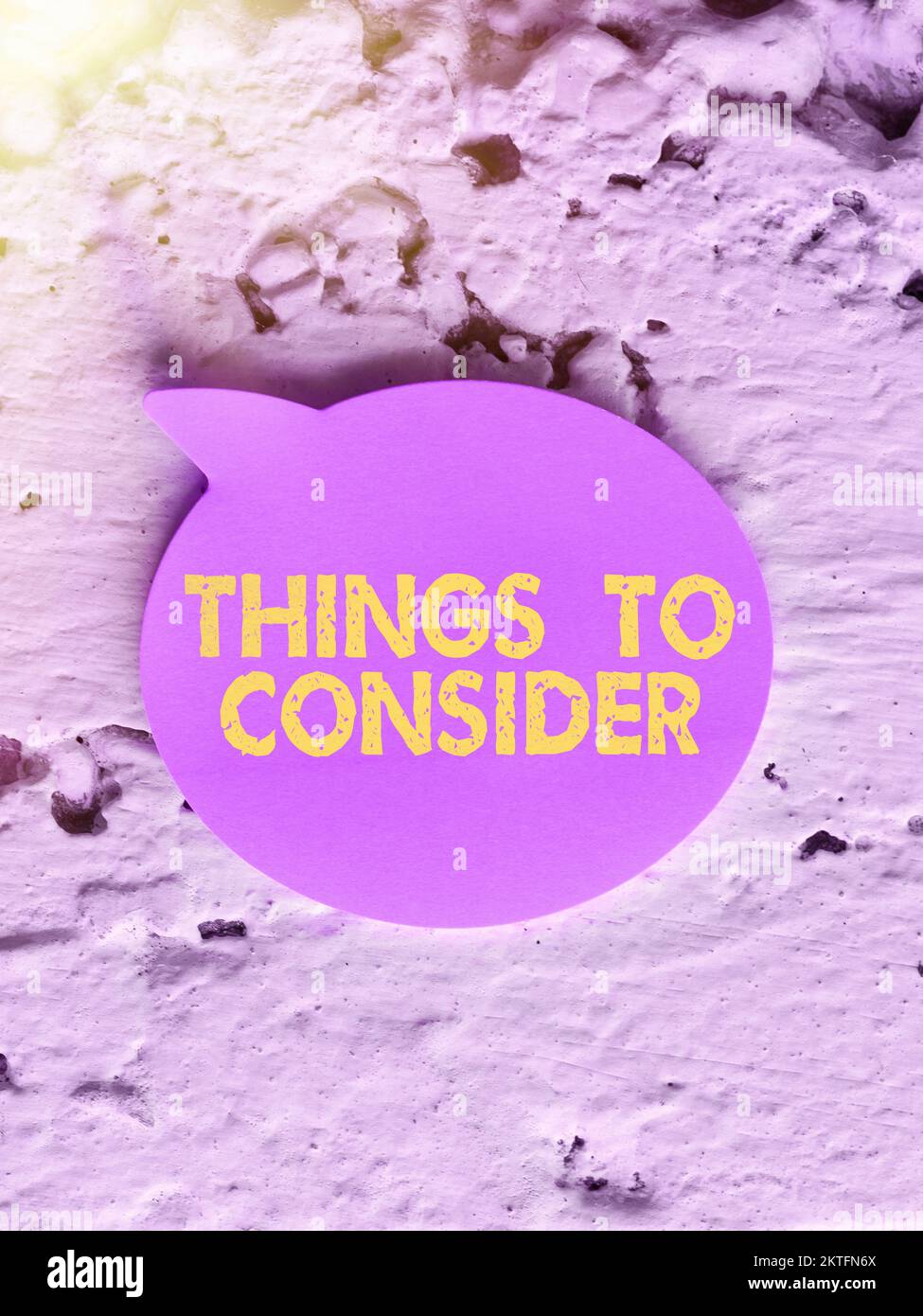 Writing displaying text Things To Consider, Business idea list to check ...