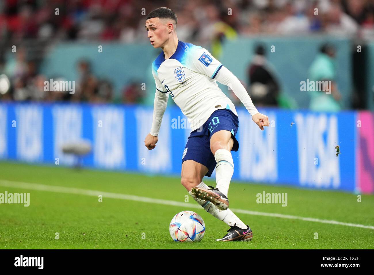Phil Foden of England during the FIFA World Cup, Qatar. , . in Rayan ...