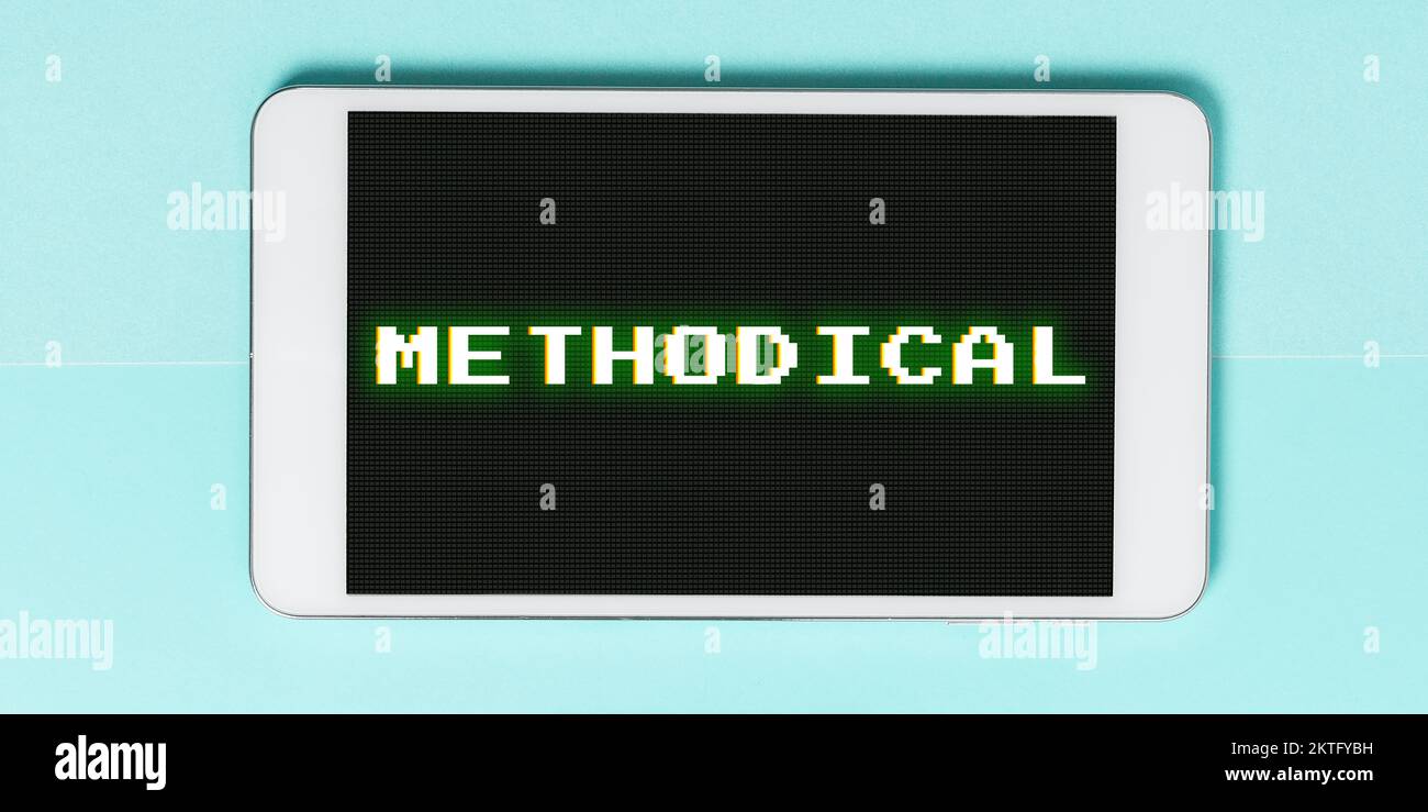 Writing displaying text Methodical, Business overview System of Methods used in a study or ...