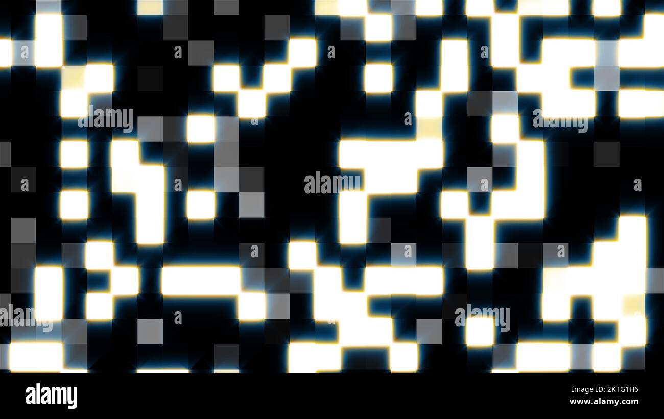Flashing blocks. Computer generated 3d render Stock Photo - Alamy