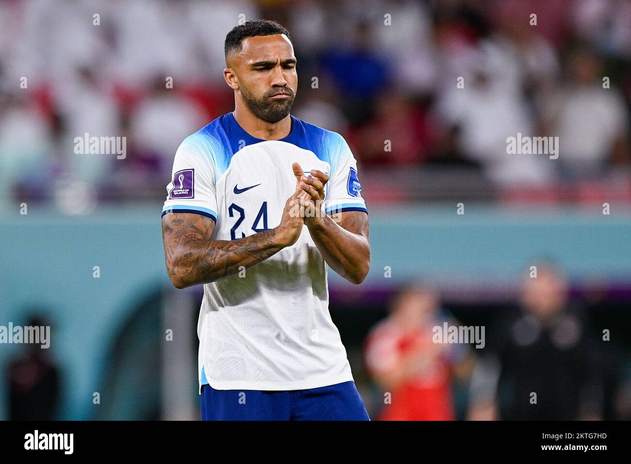 DOHA, QATAR - NOVEMBER 29: Callum Wilson of England applauds during the ...