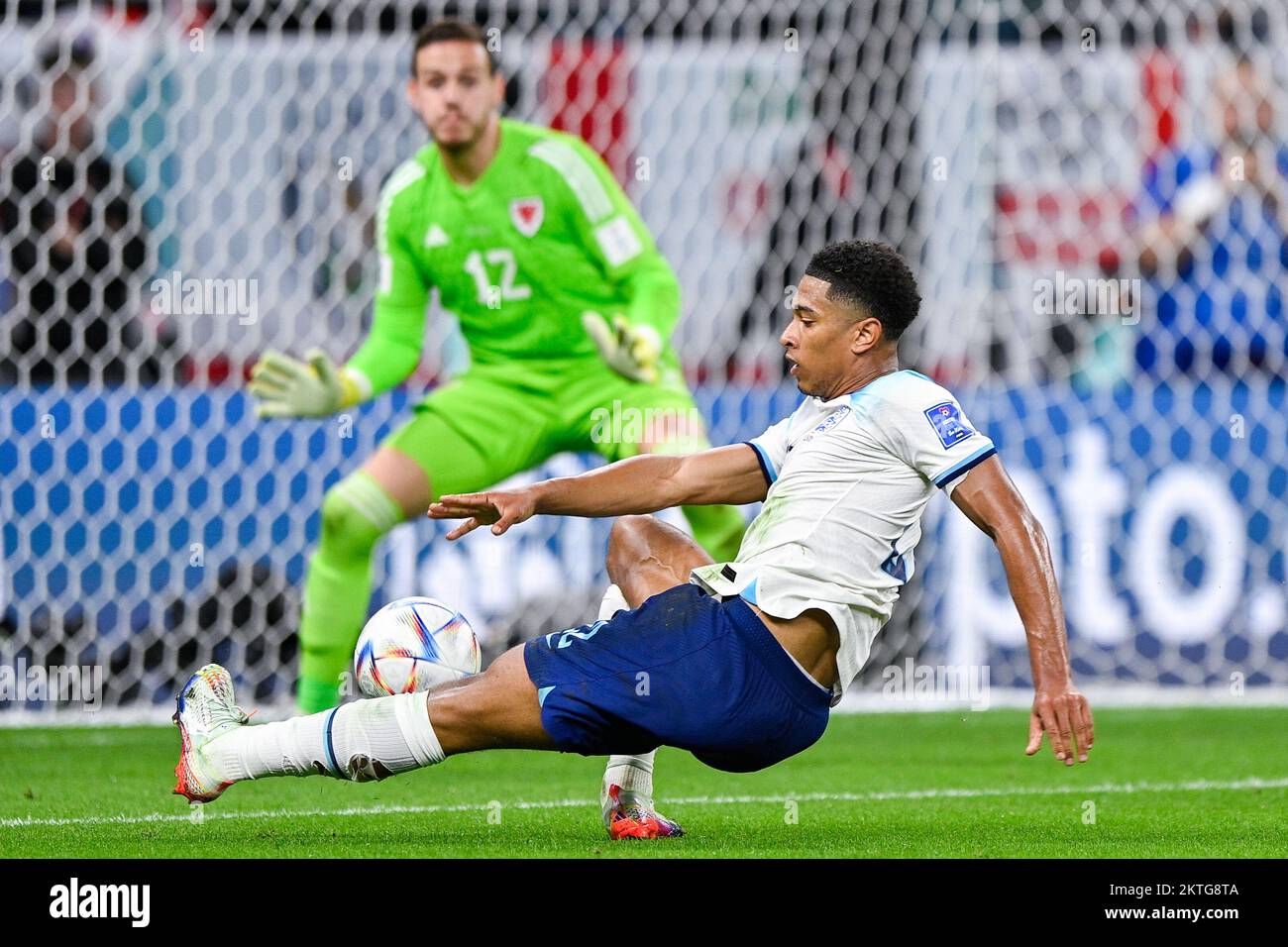 DOHA, QATAR - NOVEMBER 29: Jude Bellingham of England during the Group ...