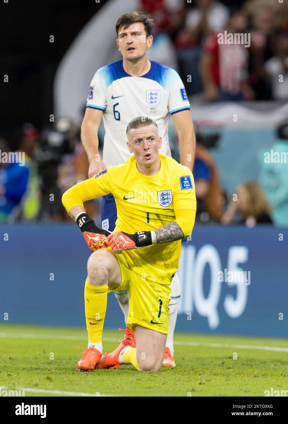 Doha, pilka nozna, Mistrzostwa Swiata, Walia - Anglia, N/z Harry ...