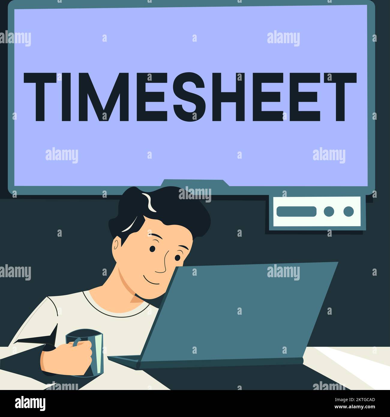 Inspiration Showing Sign Timesheet Business Overview Graphical Representation Of Period Time On