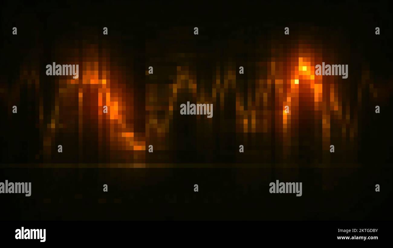 Moving wave line with radiance. Motion. Shining line moves in wave ...