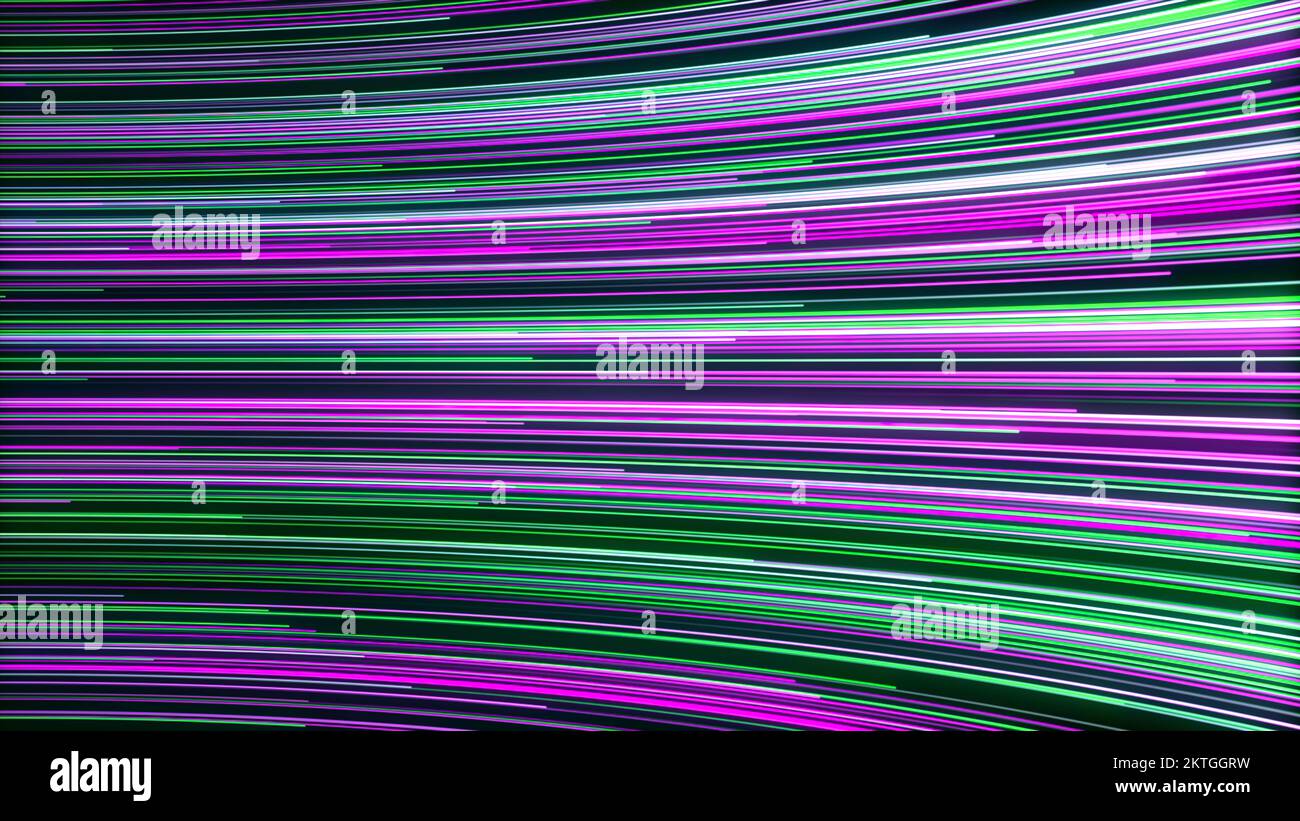 Background of stream of bright lines with radiance. Motion. Bright ...