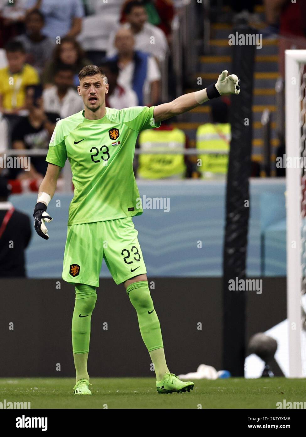 AL KHOR - Holland goalkeeper Andries Noppert during the FIFA World Cup ...