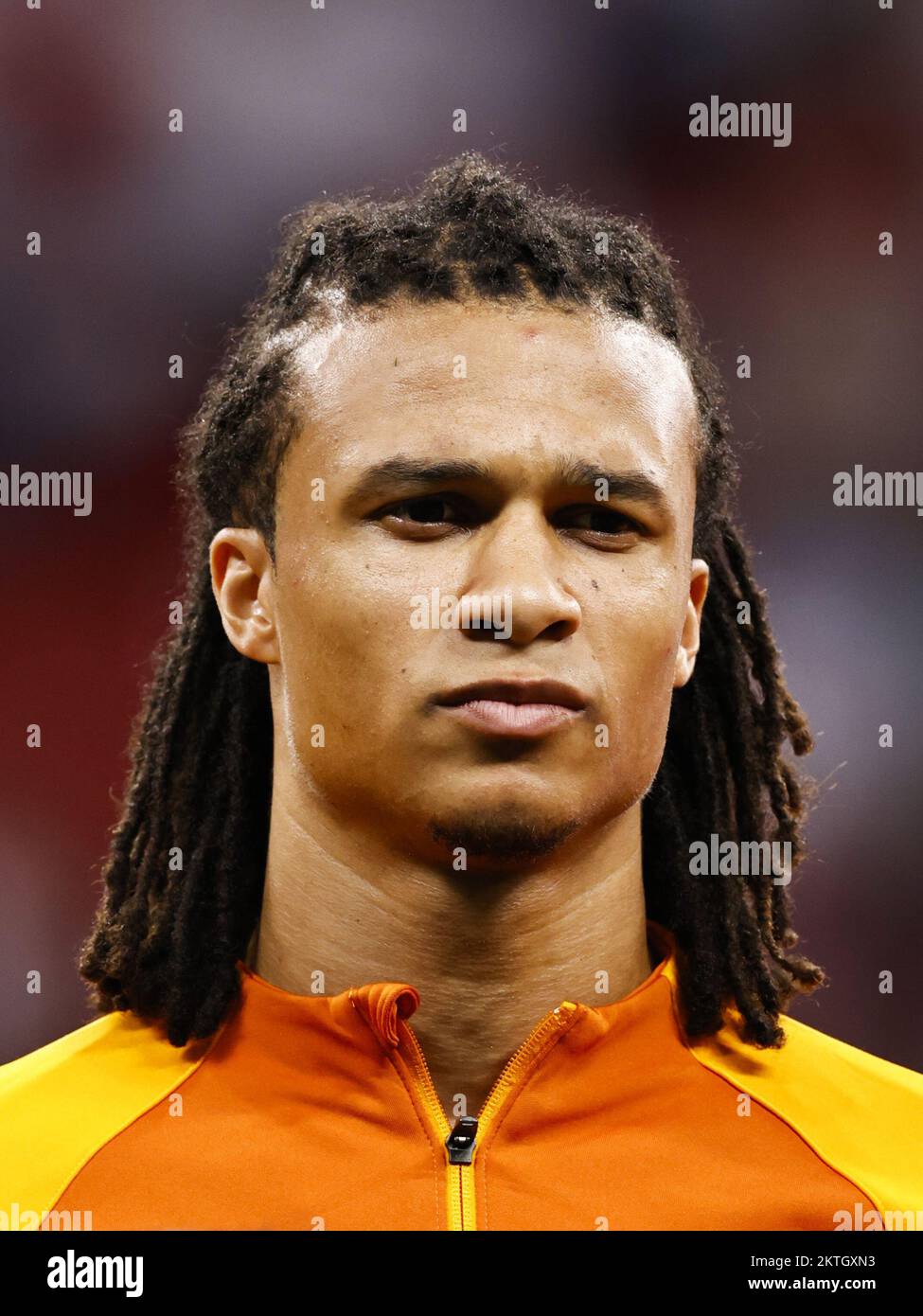 AL KHOR - Nathan Ake of Holland during the FIFA World Cup Qatar 2022 ...