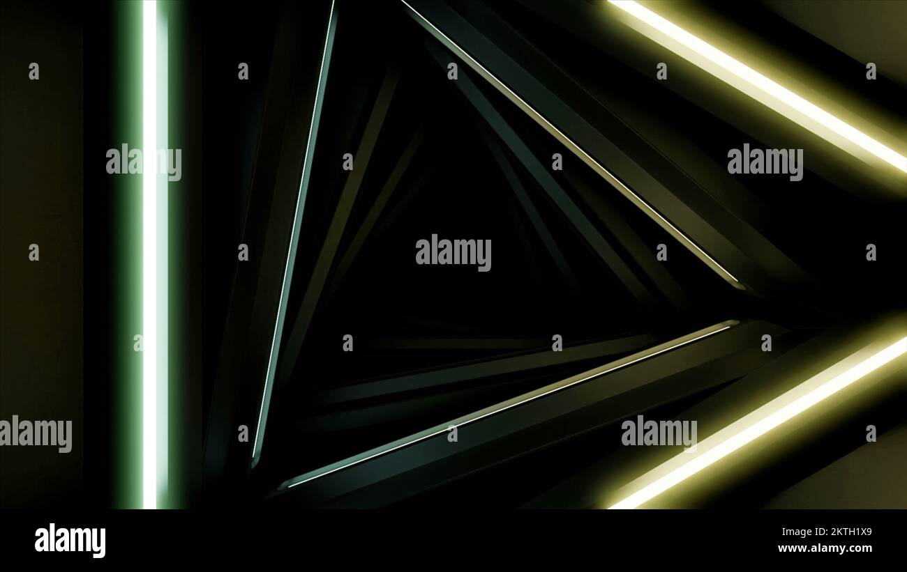 Large gray triangles. Design.Thick triangles creating portals in ...