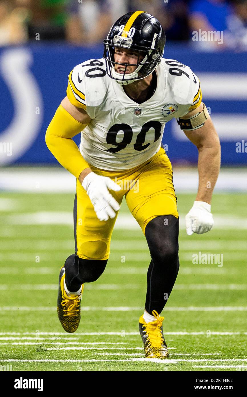November 28, 2022: Pittsburgh Steelers linebacker T.J. Watt (90) during ...