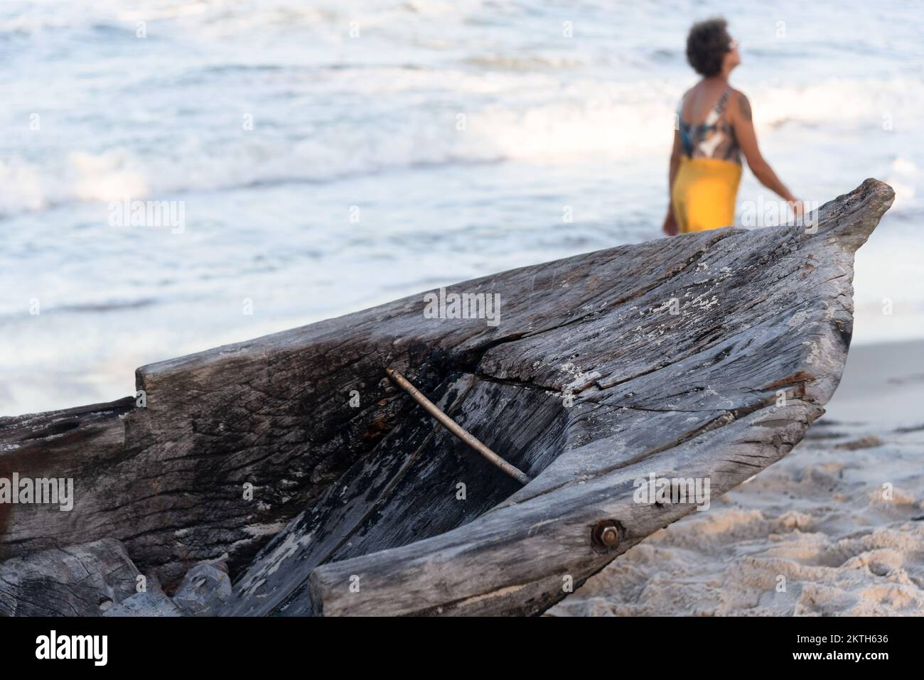 Valenca, Bahia, Brazil - September 10, 2022: People walking on the ...