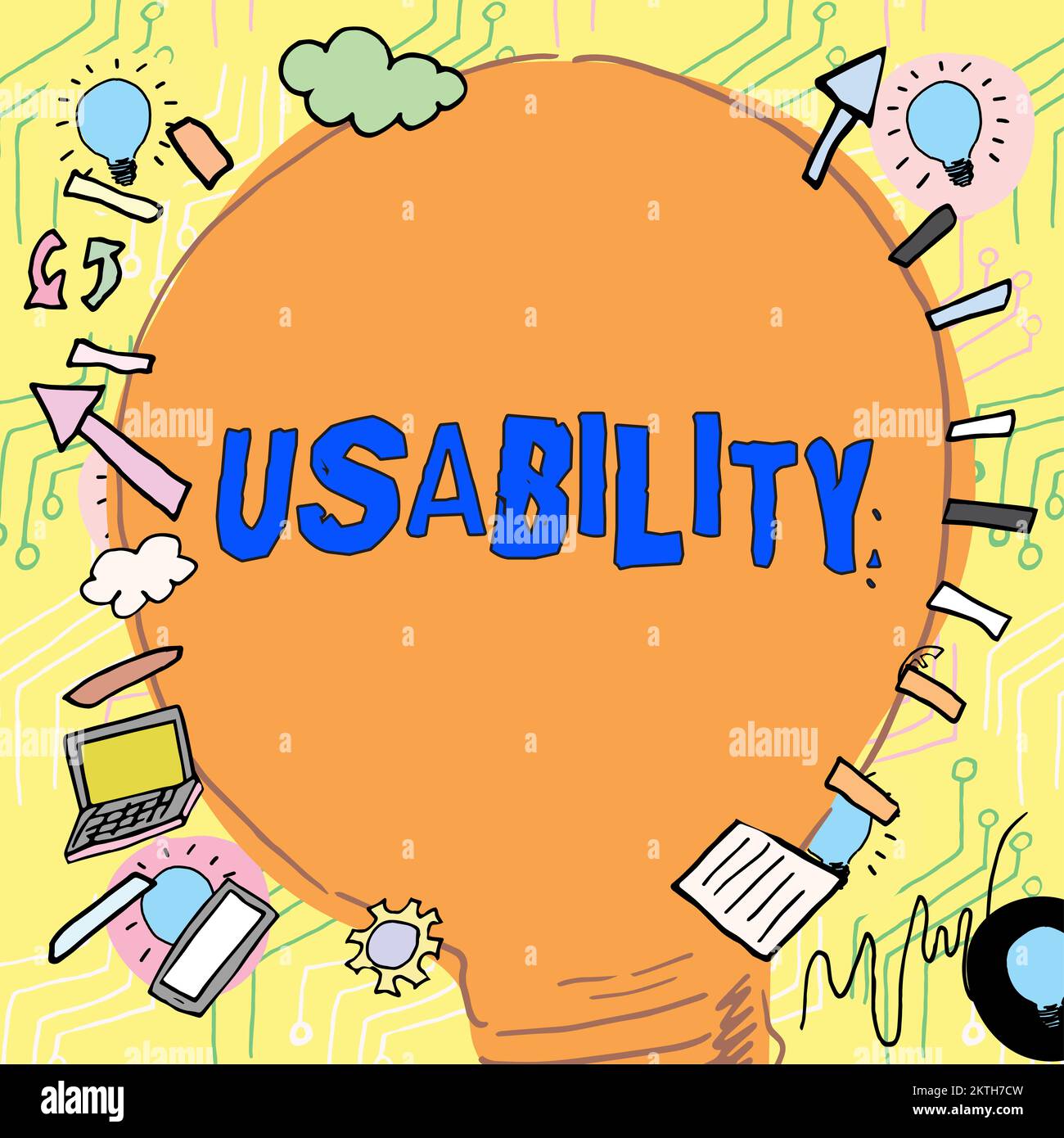 Conceptual caption Usability, Business showcase A word assosiated with ...