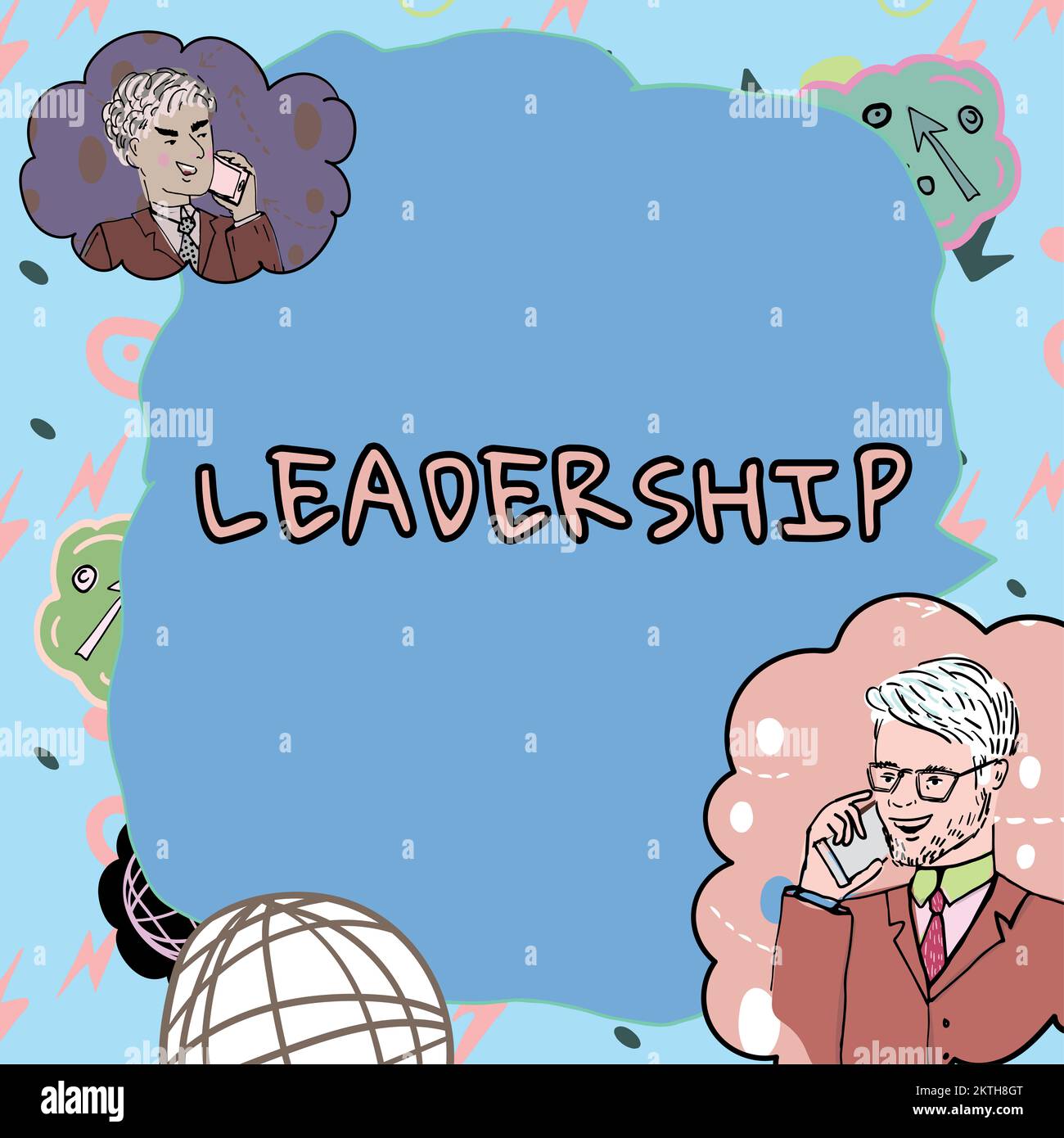 Hand writing sign Leadership, Word for Ability Activity involving ...