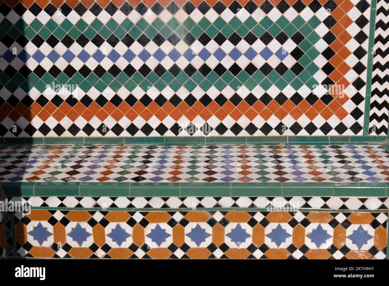 Beautiful Moorish tiles in Almeria,Spain Stock Photo - Alamy