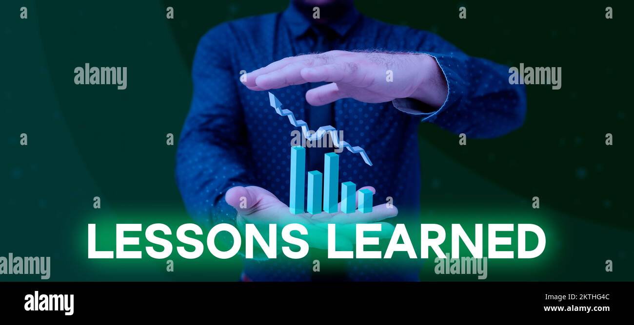 Inspiration showing sign Lessons Learned, Concept meaning Promote share ...