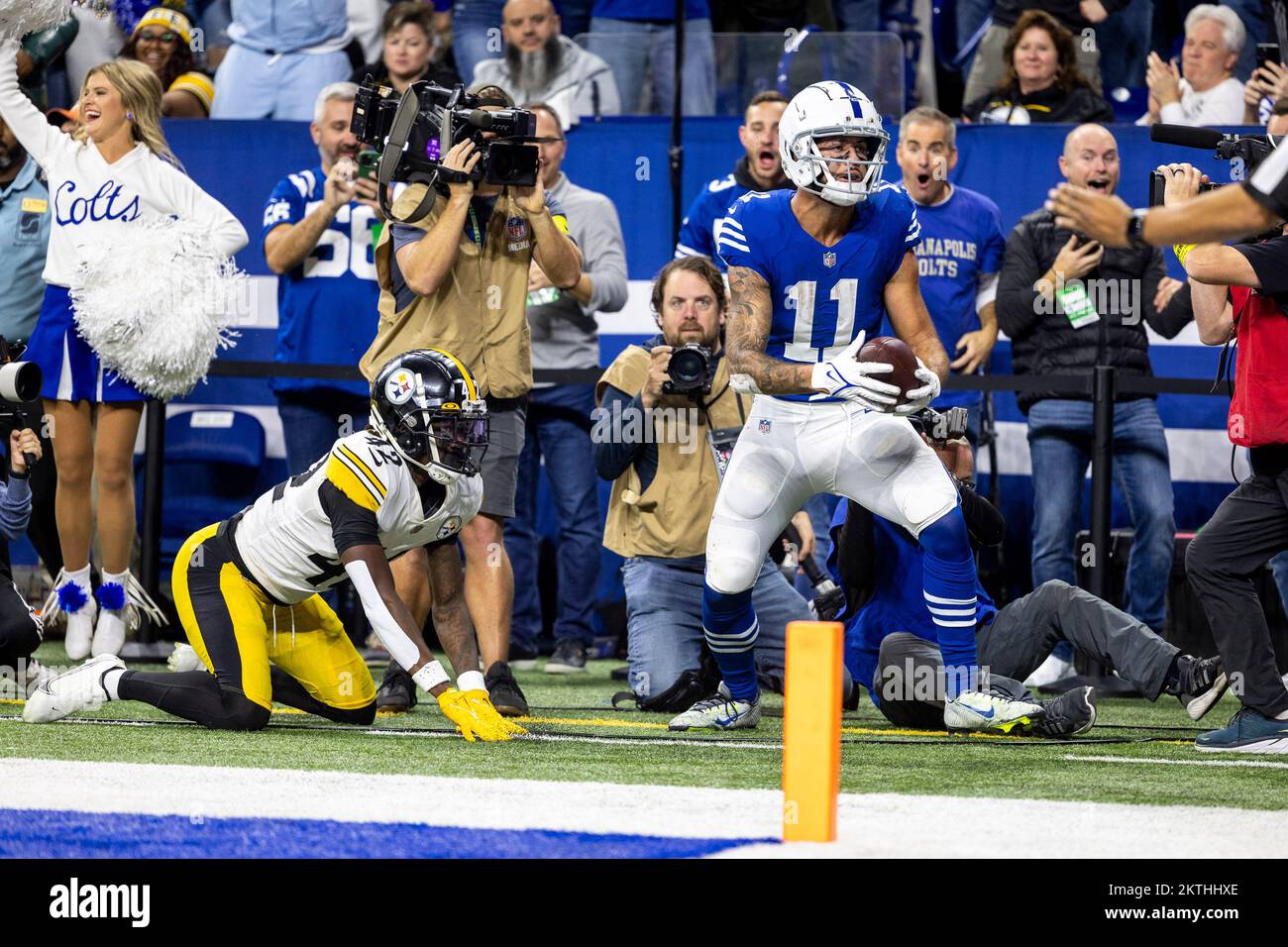 November 28, 2022: ndianapolis Colts wide receiver Michael Pittman Jr ...
