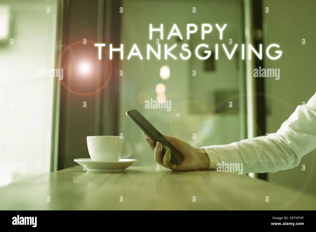 Conceptual caption Happy Thanksgiving, Word Written on Harvest Festival ...