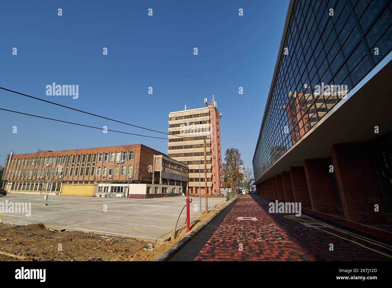 Bucharest, Romania - November 09, 2022: The newly renovated Laminor ...