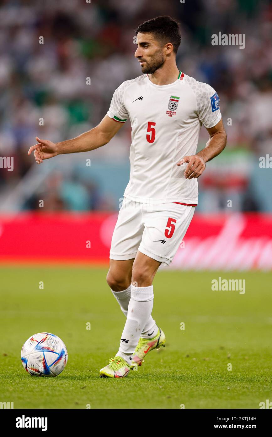 Doha, Catar. 29th Nov, 2022. Photo during a match between Iran and the ...