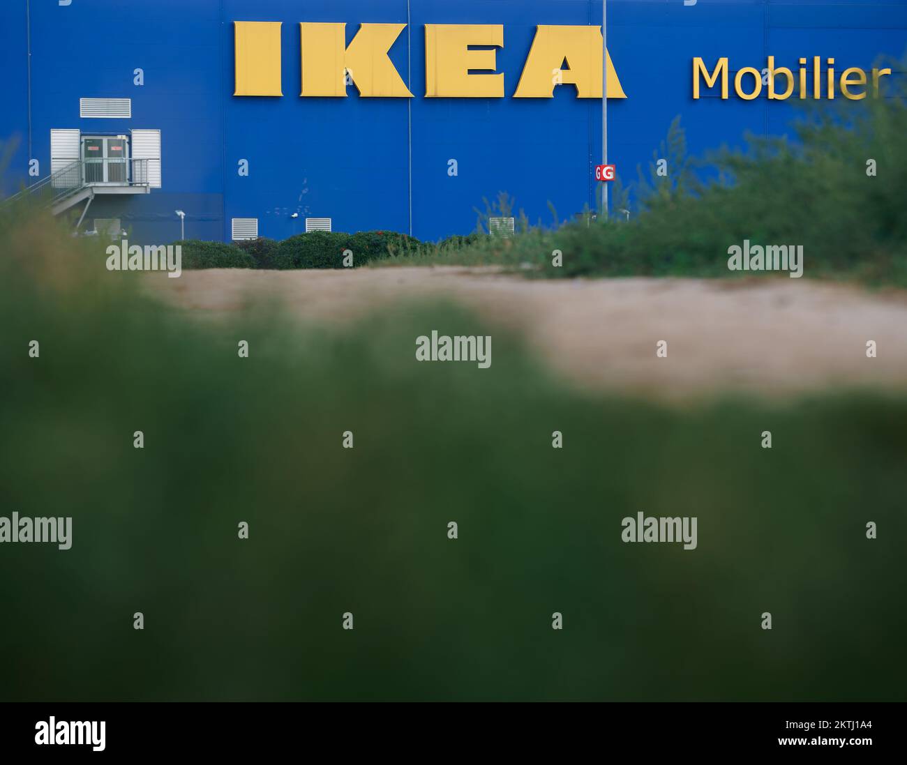 Bucharest, Romania - October 07, 2022: IKEA Bucharest Baneasa store, in ...