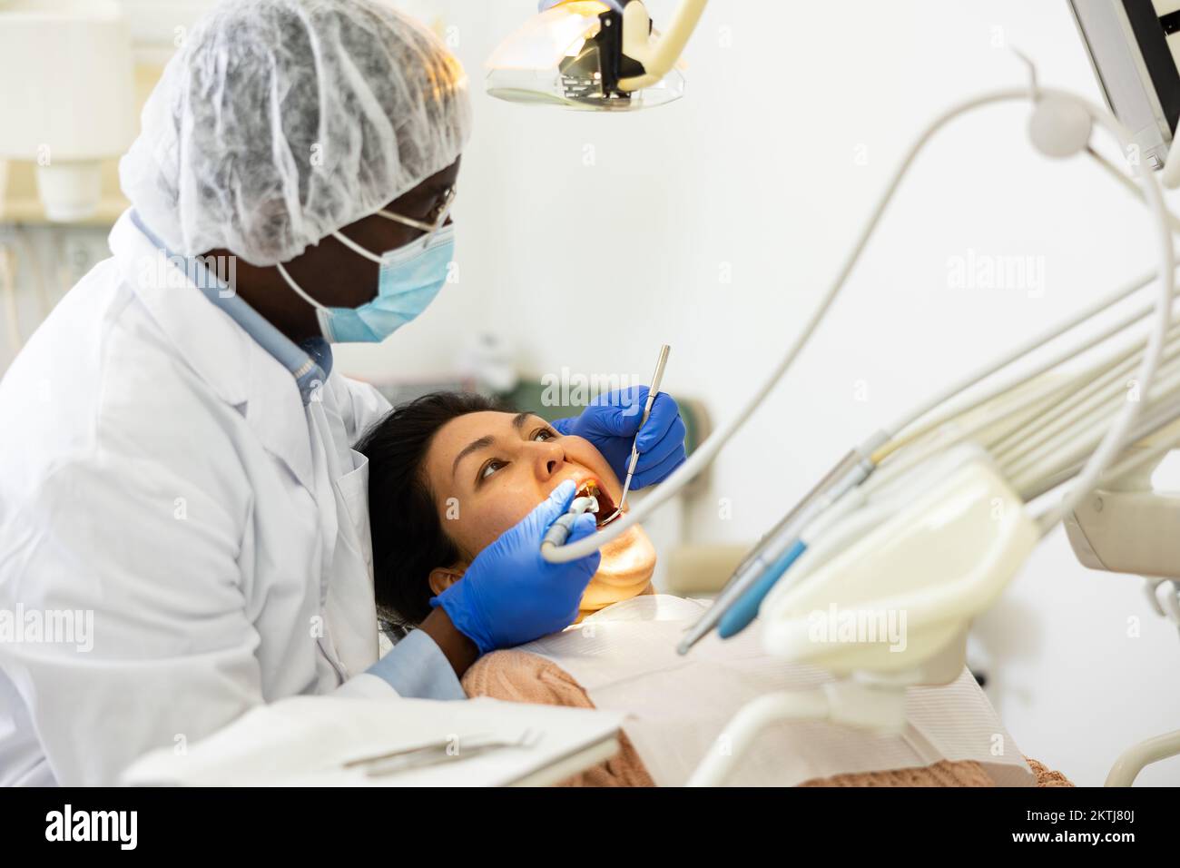 Asian man woman inspection hi-res stock photography and images - Alamy