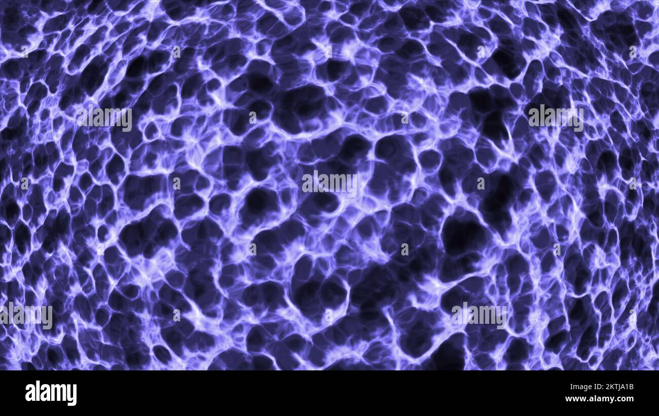 Moving plasma liquid with ball. Motion. Terrible mass of liquid plasma ...