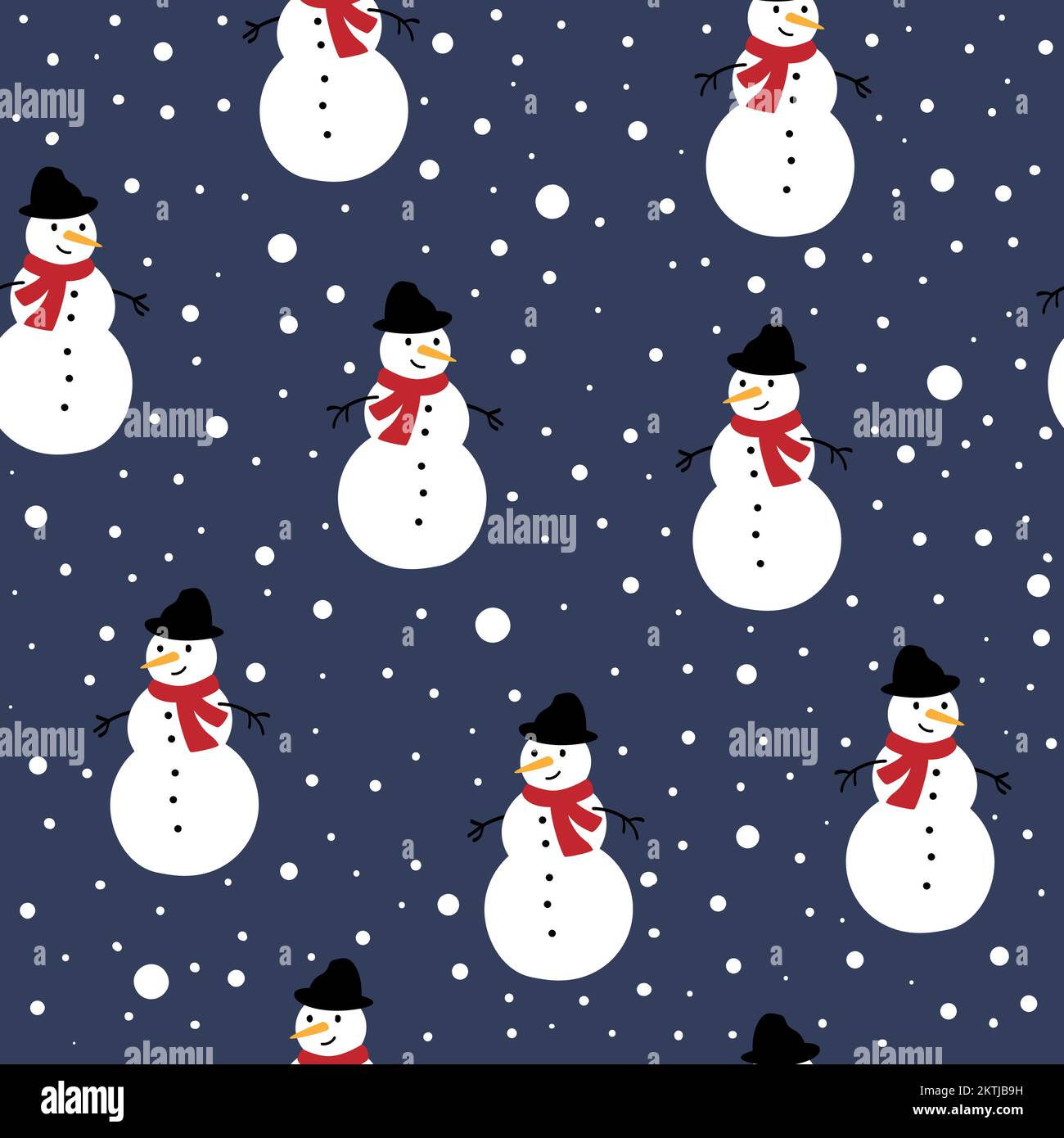 Winter repeating pattern hi-res stock photography and images - Alamy