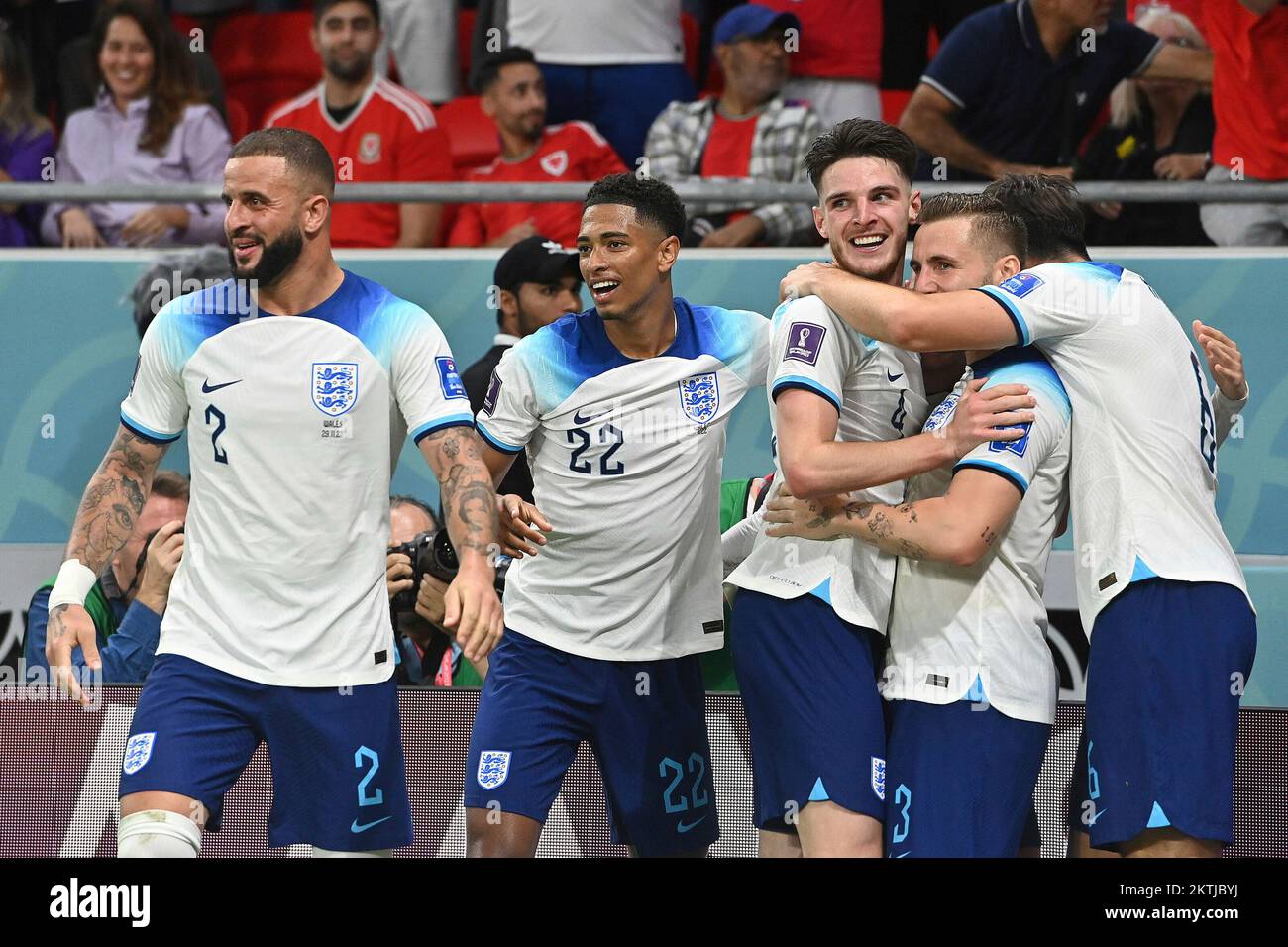 Collective goaljubel around Phil FODEN (ENG) after goal to 0-2 with ...
