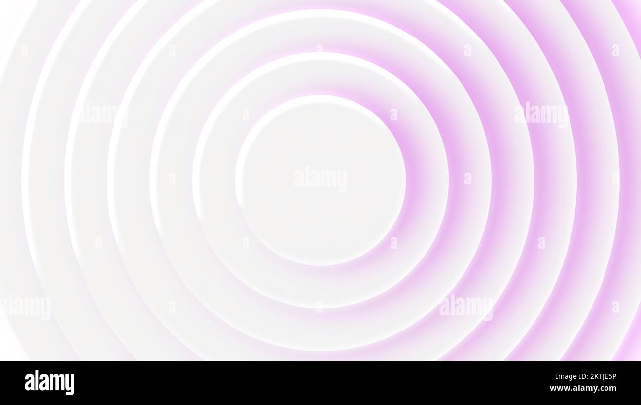 Background with circles and rotating shadow. Motion. 3D layers with ...