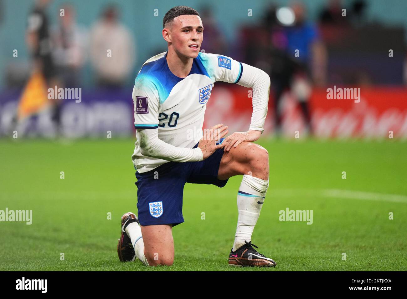 Phil Foden of England during the FIFA World Cup, Qatar. , . in Rayan ...