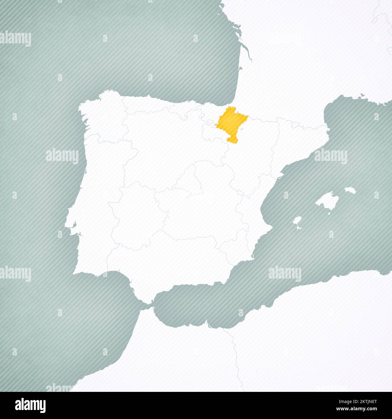 Map of navarre hi-res stock photography and images - Alamy