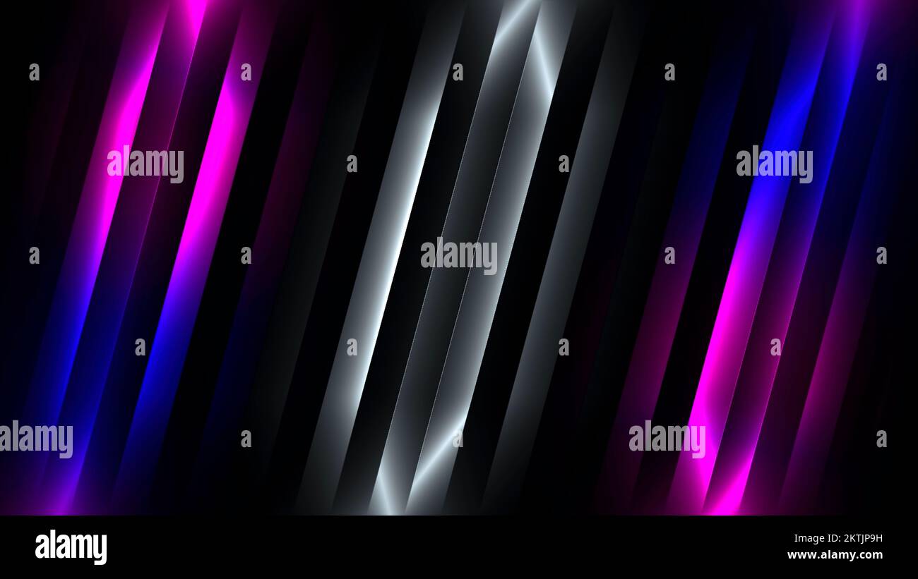 Bright light from the middle. Motion.White background with pink-blue ...