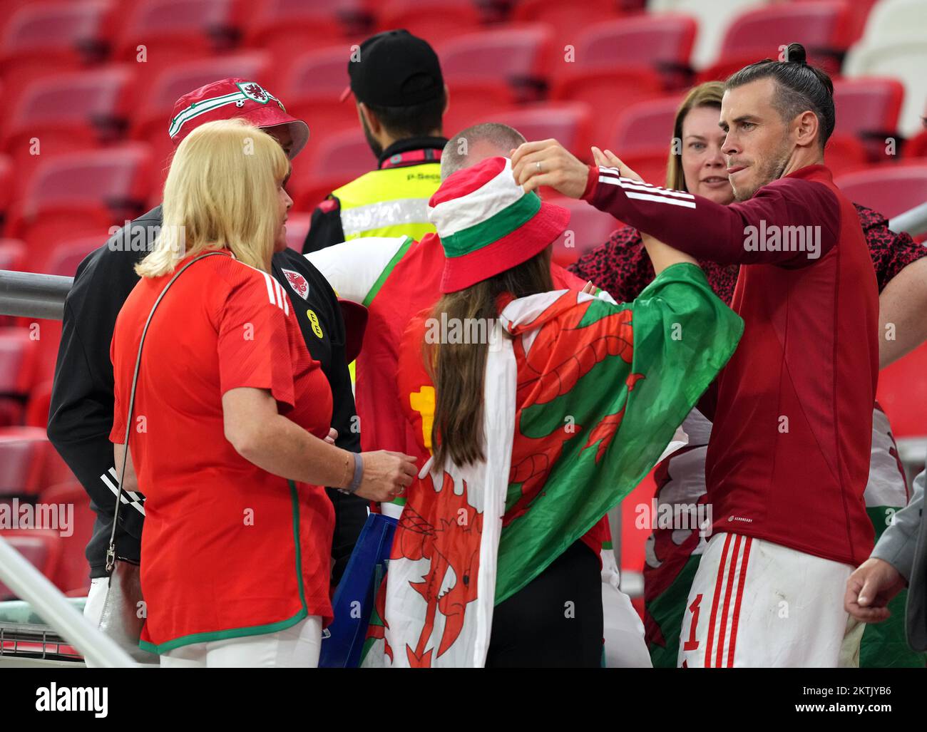 Wales' Gareth Bale with family including mother Debbie, father Frank ...