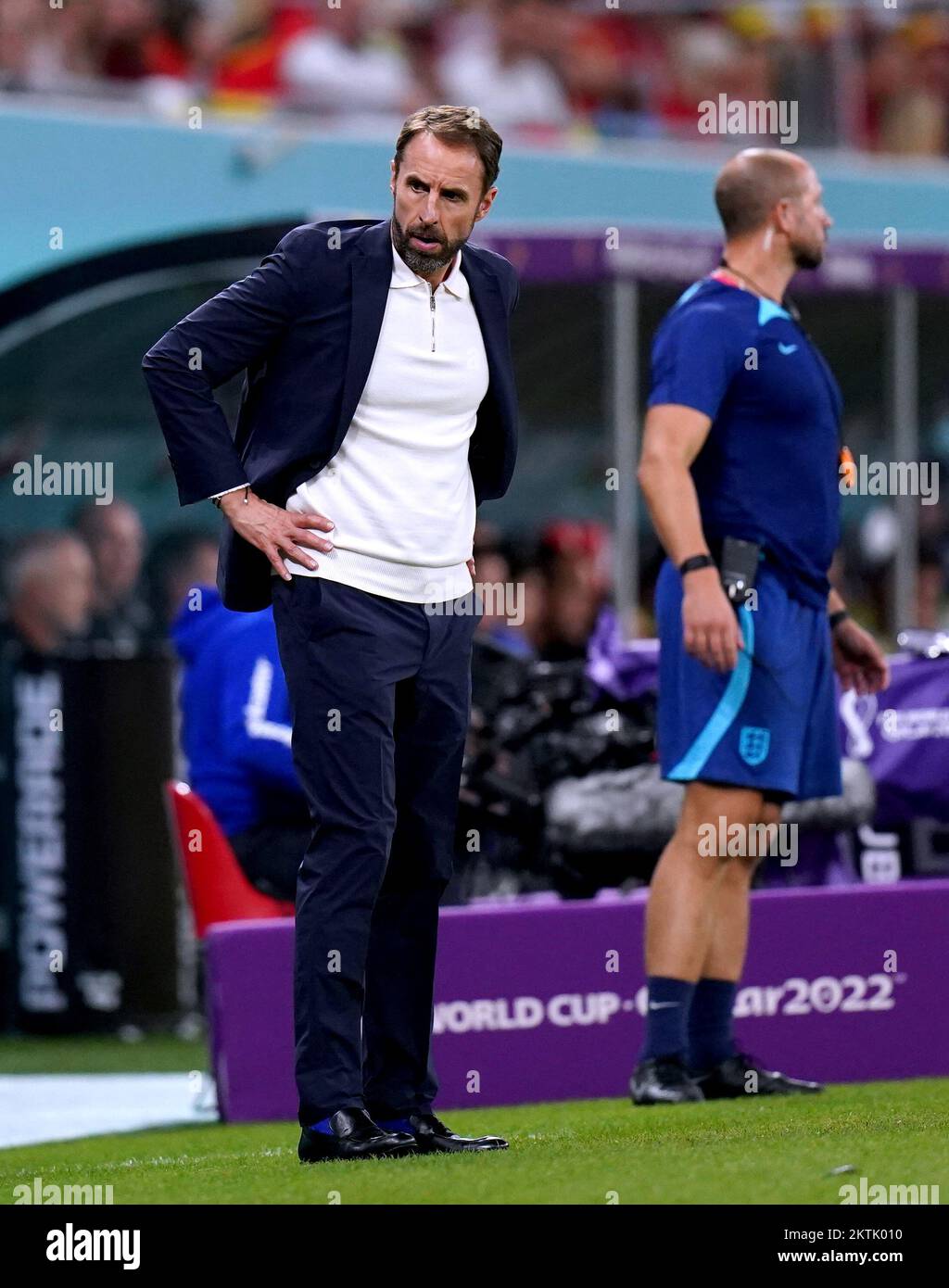 England manager Gareth Southgate during the FIFA World Cup Group B ...