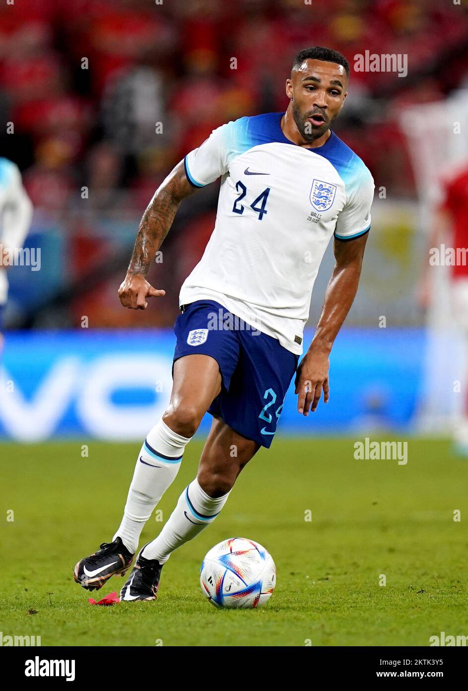 England's Callum Wilson during the FIFA World Cup Group B match at the ...