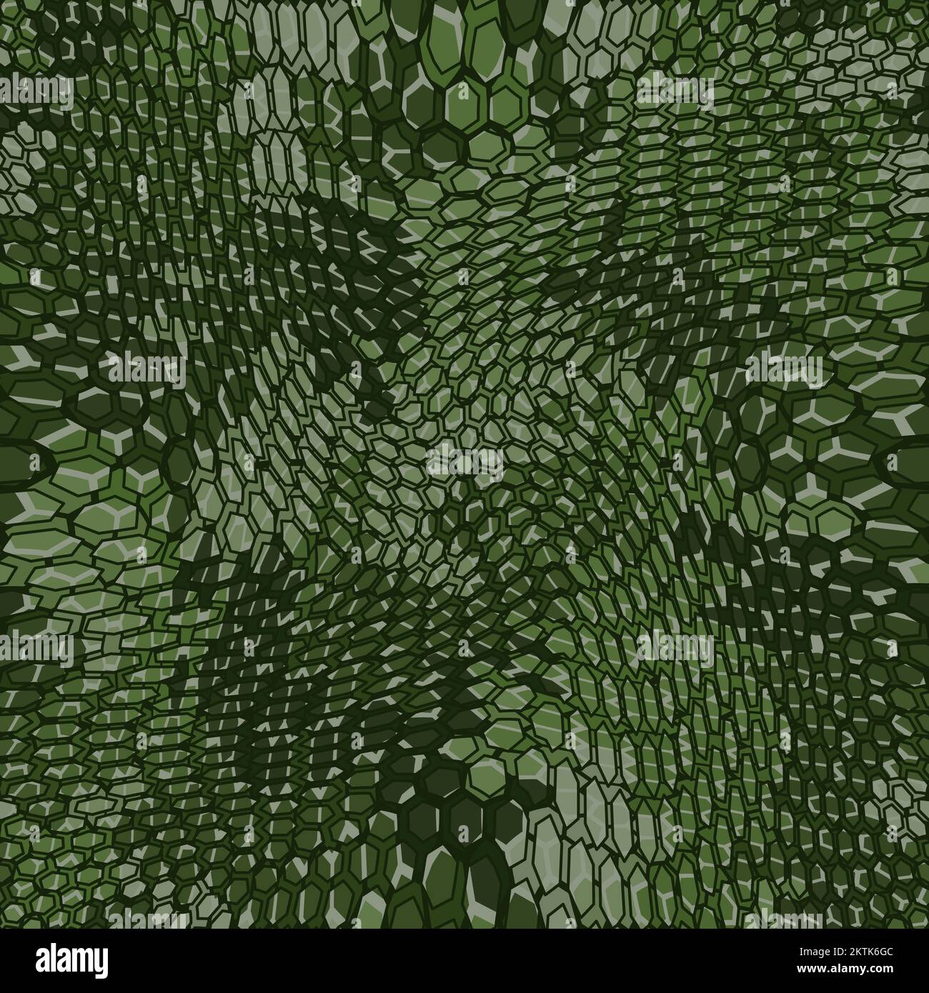 Military Camouflage Hexagonal Netting Seamless Vector Pattern Background Stock Vector Image