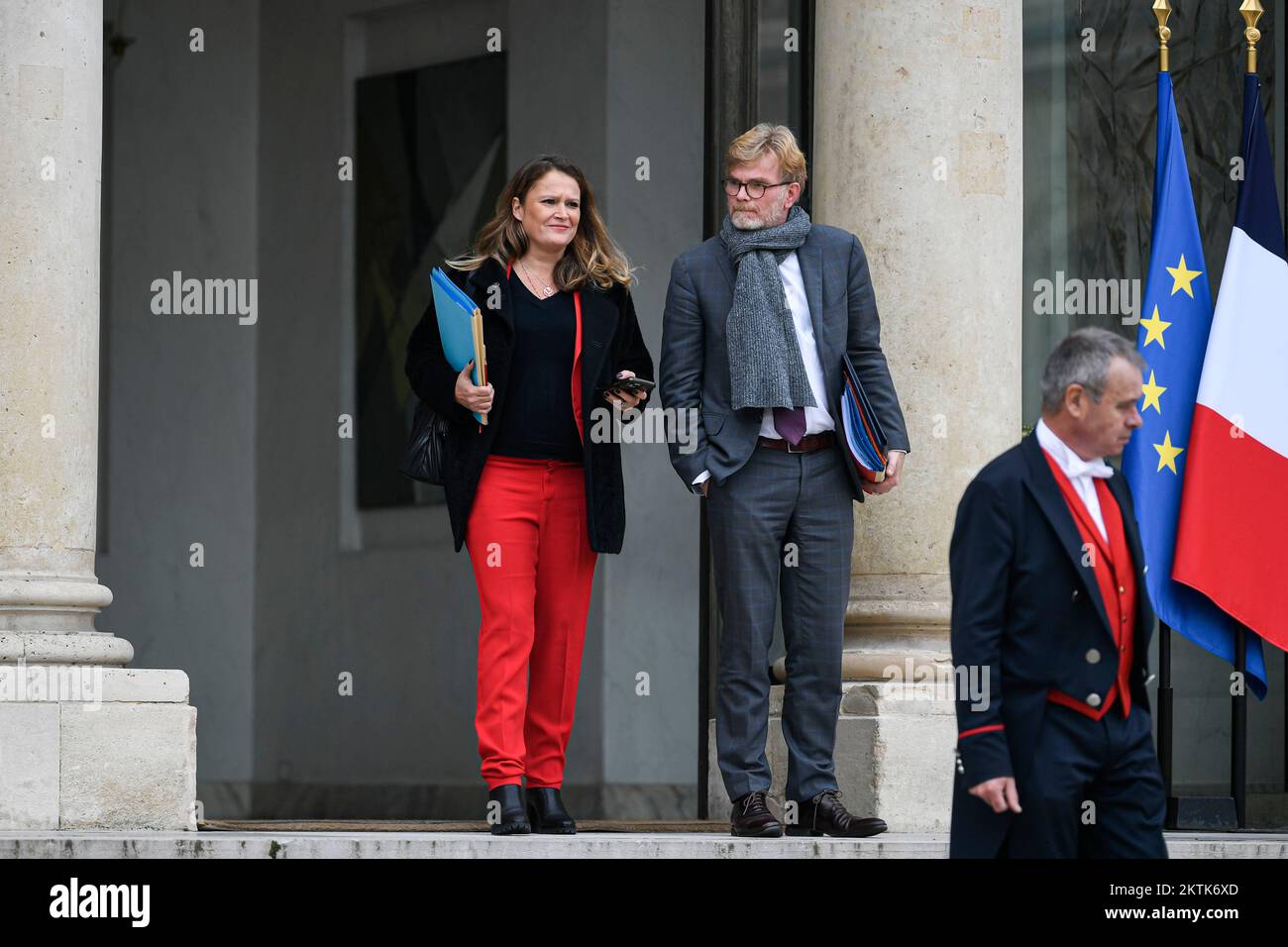 Paris, France, 29/11/2022, French Agriculture Minister Marc Fesneau and ...