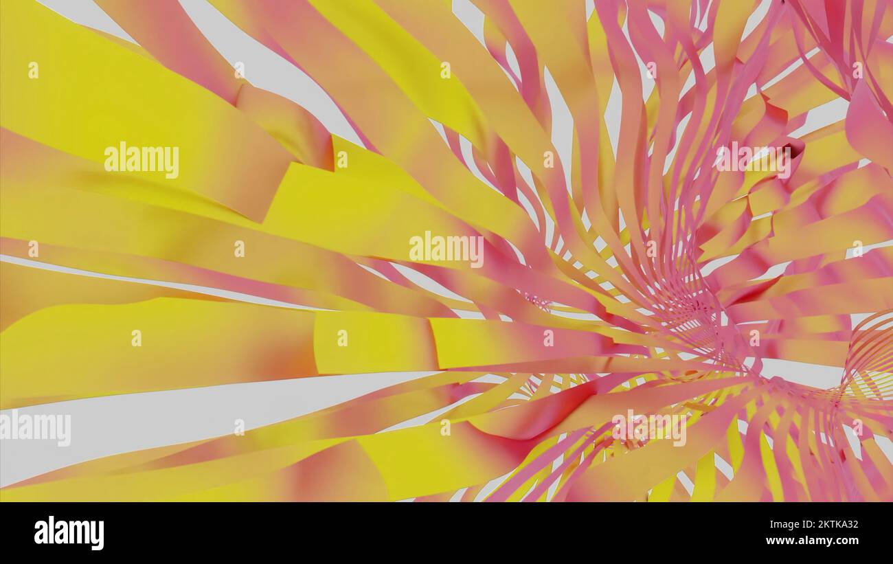 Abstract waving lines or stripes dynamic background. Design. Rippling ...