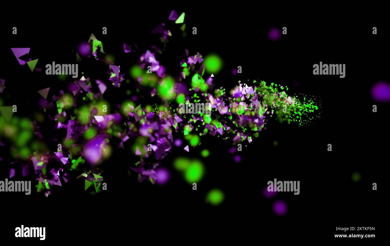 Concept of celebration, flying colorful confetti. Design. Tiny bright ...