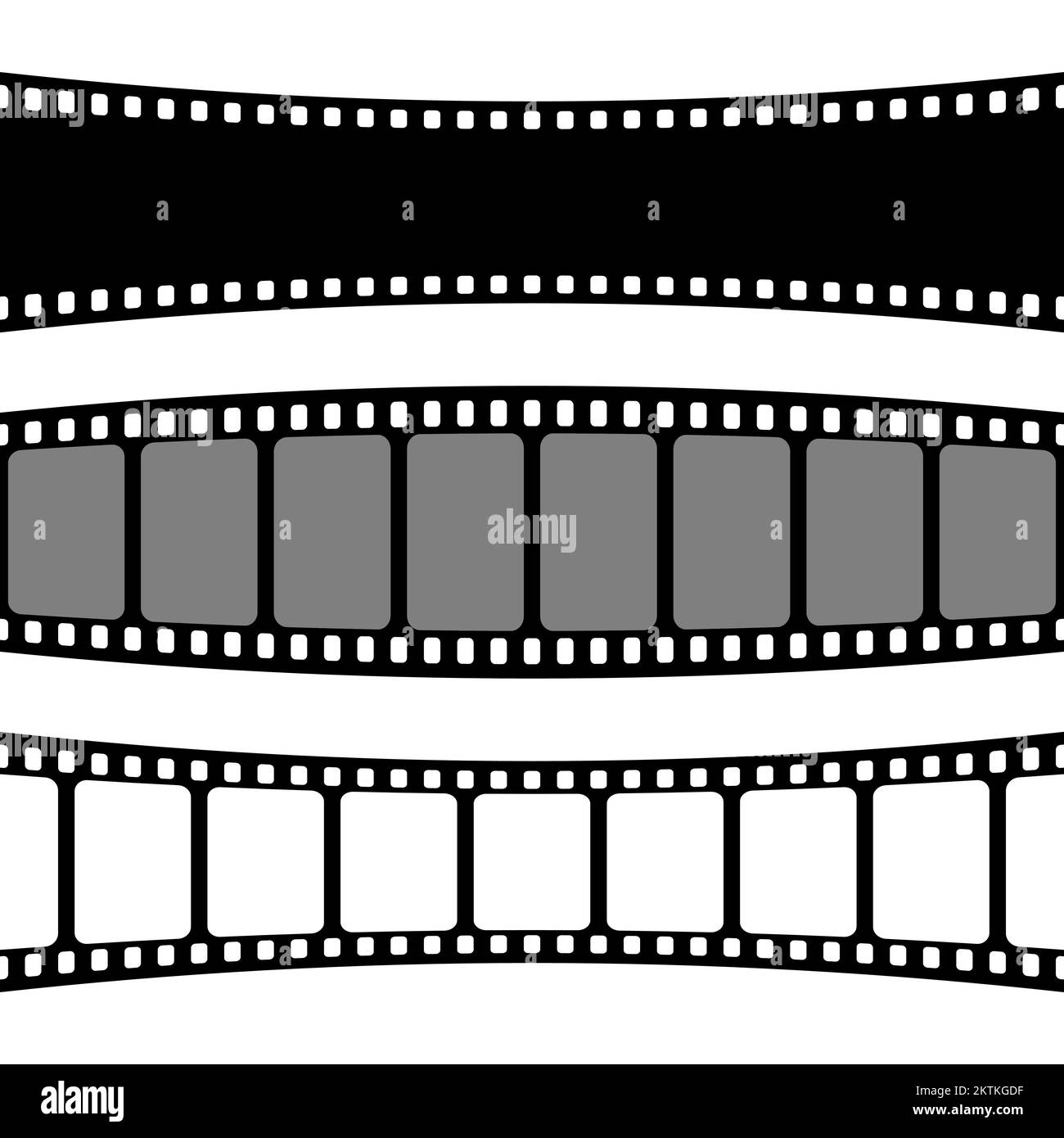 Movie Film Strip Border