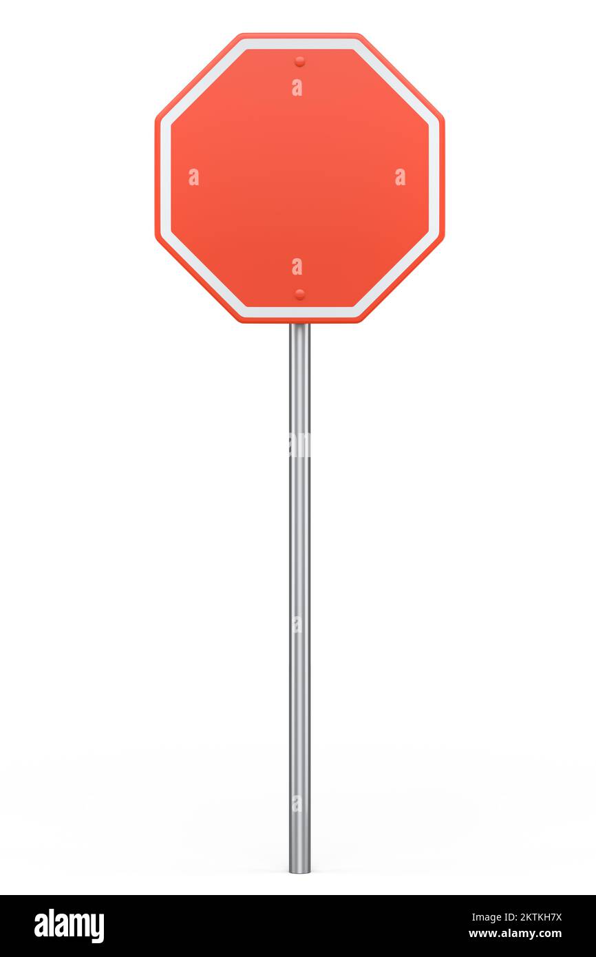 Blank Stop Sign Outline