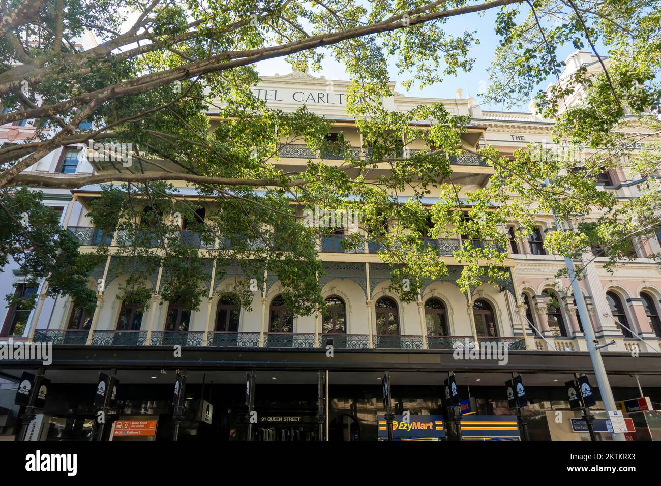 Brisbane, Queensland, Australia - November 2022: The exterior facade of ...