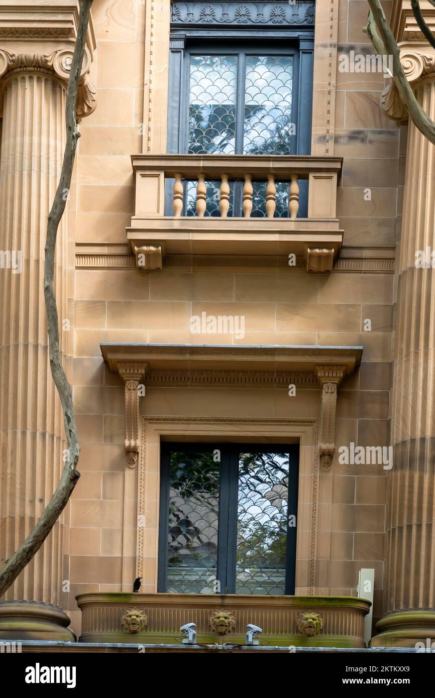 Brisbane, Queensland, Australia - November 2022: The exterior facade of ...