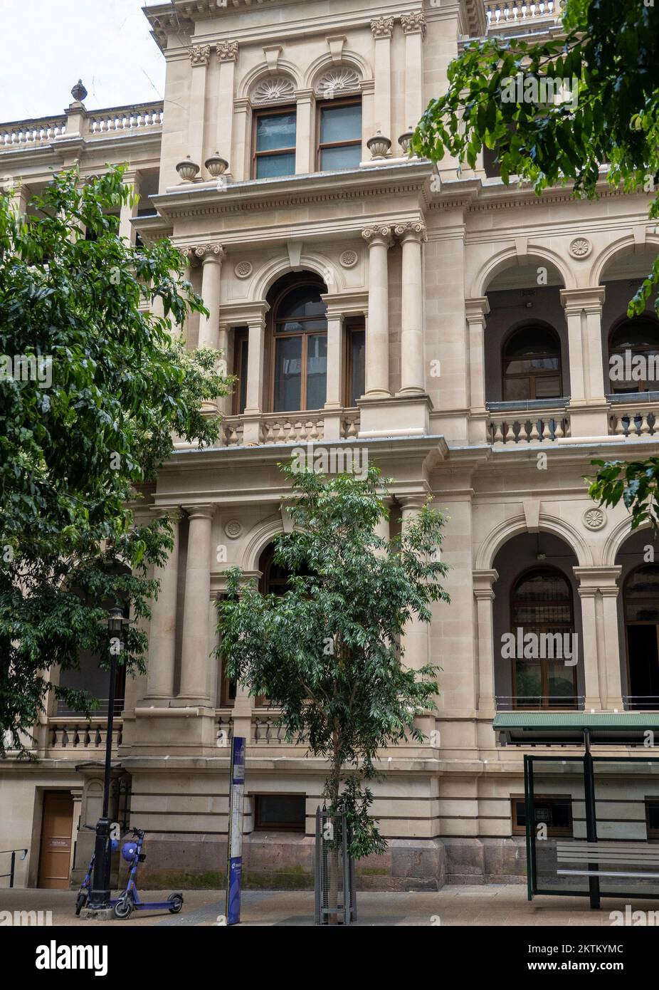 Brisbane, Queensland, Australia - November 2022: The exterior facade of ...