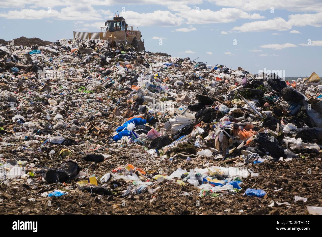 Compacting trash hi-res stock photography and images - Alamy