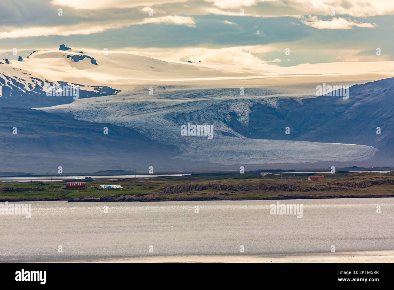 Panoramic picture of nature beauty in scandinavia hi-res stock ...